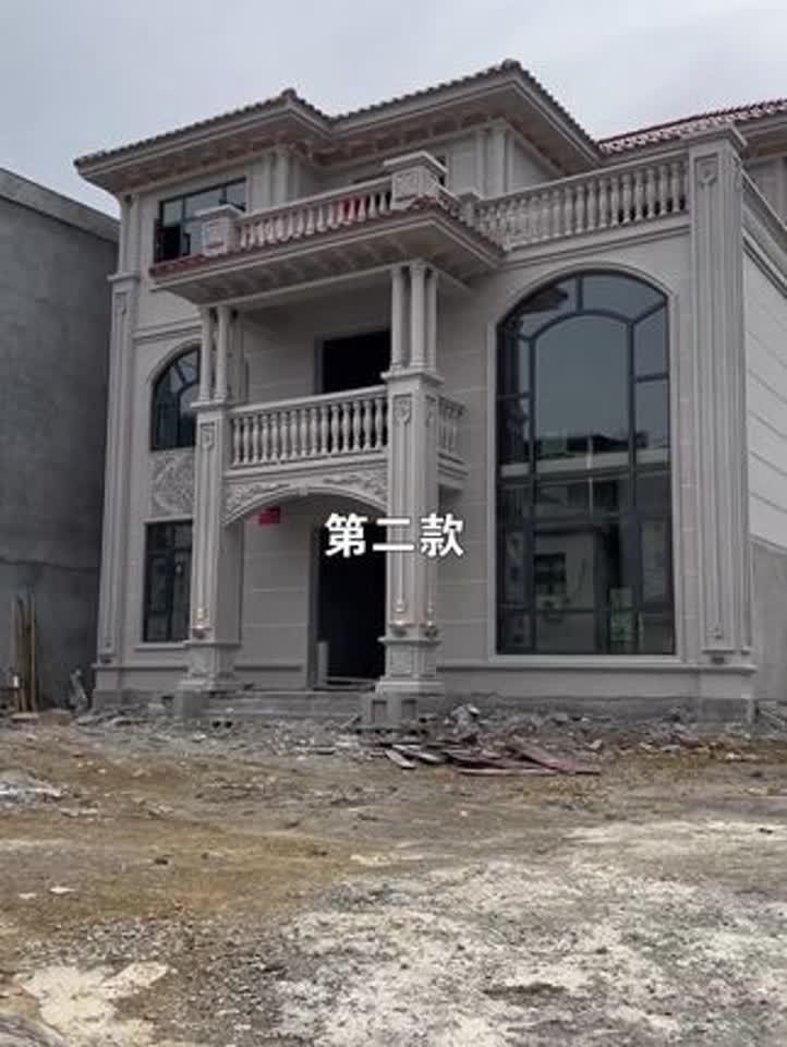 ...自建别墅案例分享,款式多样,喜欢有全套图纸 #农村自建房 #别墅设计 ...