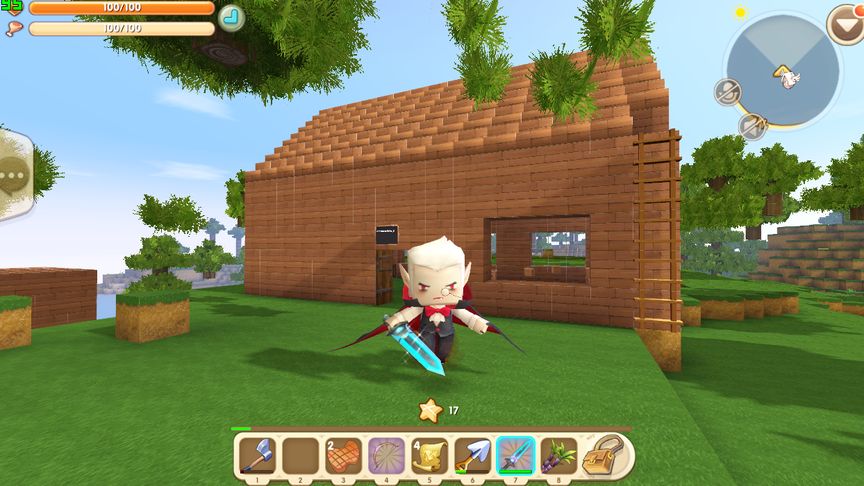 迷你世界联机 04 暗墨自己偷偷玩生存