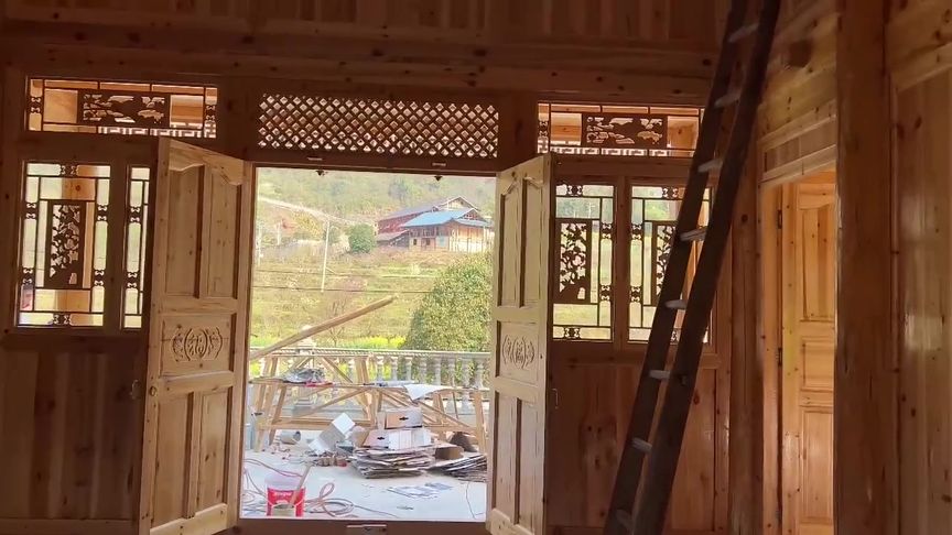 #传承千年的榫卯结构 #木结构 #木屋建造 #木房子 #古建筑之美