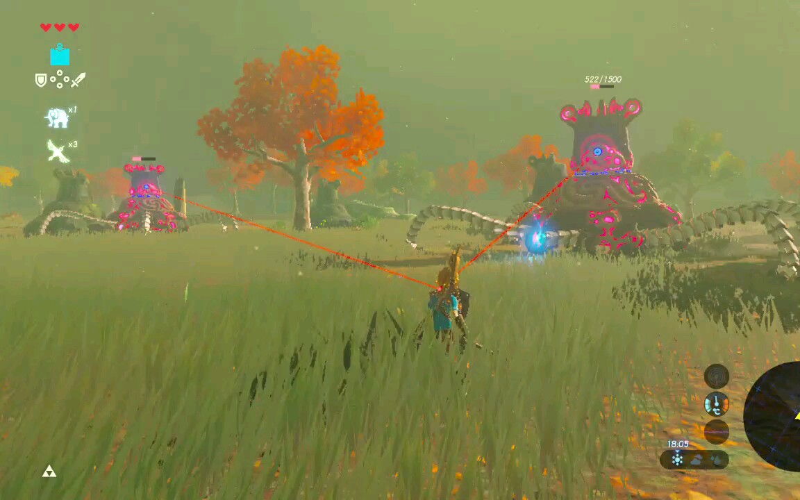 [如果你也有一个锅盖]《塞尔达传说》林克对战两个守护者