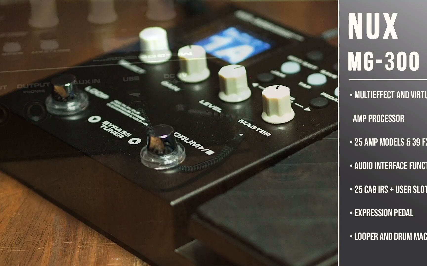 千元内性价比综合效果器nux mg300