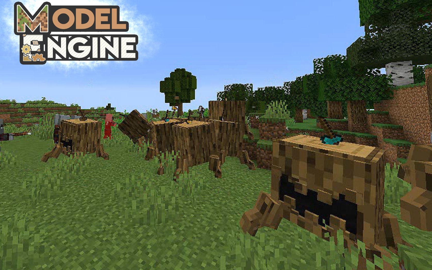 【MythicMob】烈日当空照 , 枯木微微笑~ Model Animate #13 ⊹ 木妖...