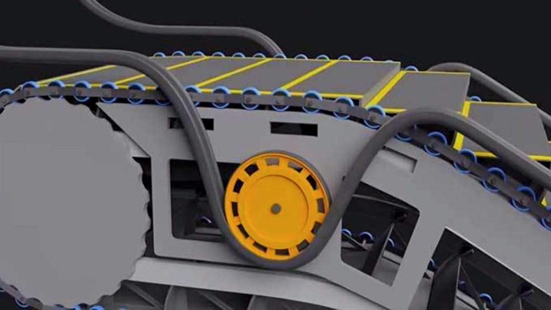 自动扶梯是怎样工作的,3D动画直观展示其原理,豁然开朗