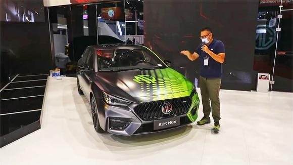 广州车展体验名爵6数字曼巴限量版