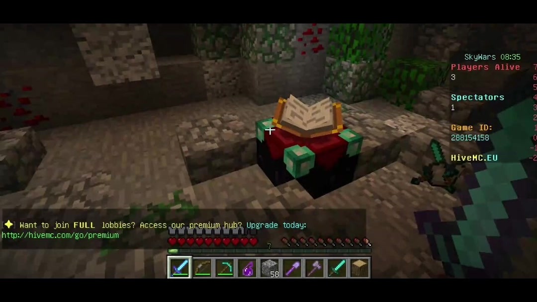 我的世界Minecraft《籽岷的服务器 PVP小游戏 随机矿物空岛战争