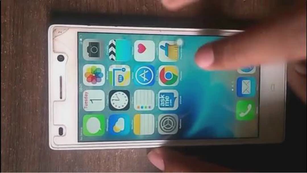 安卓手机成功刷入苹果iOS系统「白问」