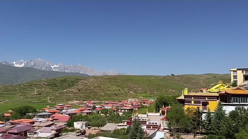 信仰可以得到智慧,藏传佛教圣地甘孜寺,扎西德勒#美丽的地方