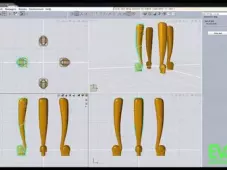 solidThinking Evolve 多边形建模教程——欧式餐凳