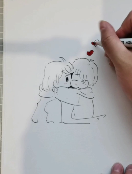 #毕业季表白 毕业季到了!简单插画!跟你喜欢的Ta表白!#简笔画 #小鑫...