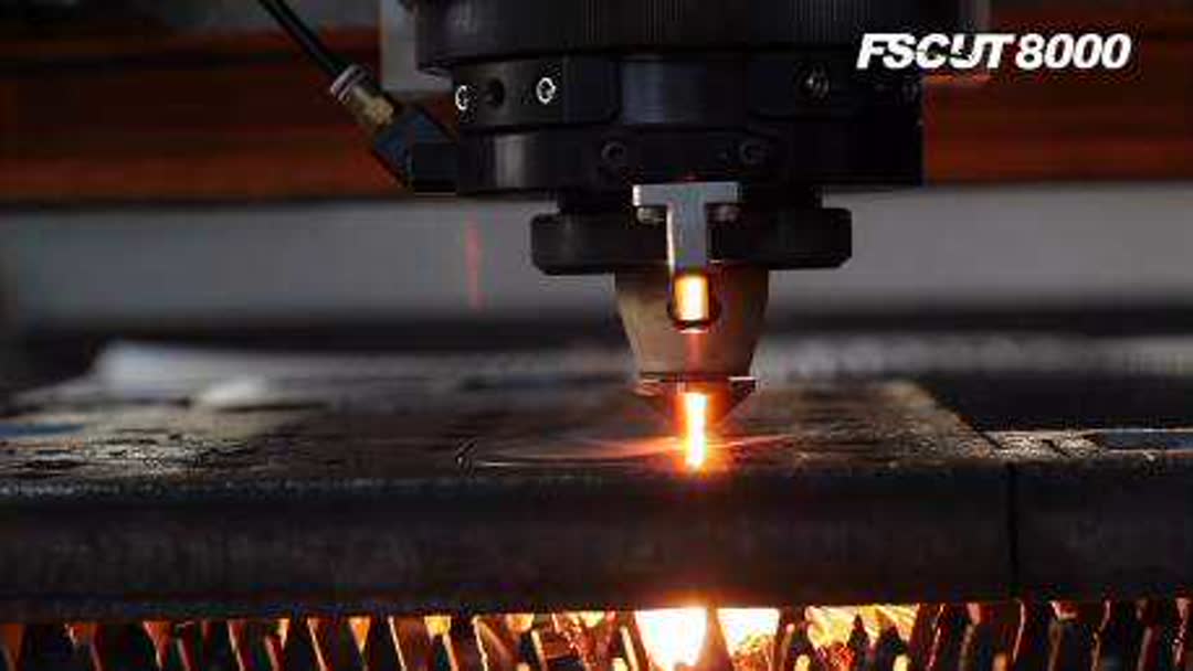 FSCUT8000系统功能 光纤激光切割机视频演示