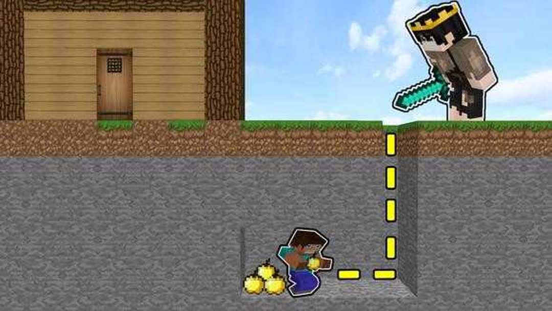 我的世界:战墙 白捡2个附魔金苹果!小神消耗敌人的装备资源