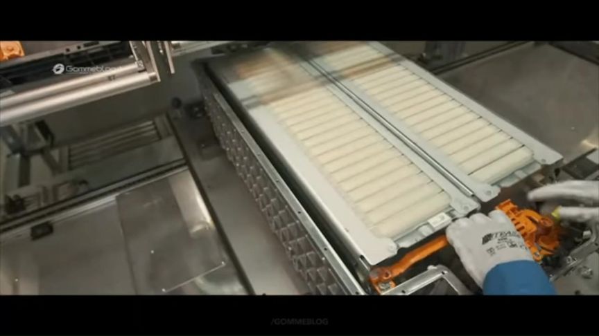 #奔驰#锂电池#自动化生产线的片段剖析