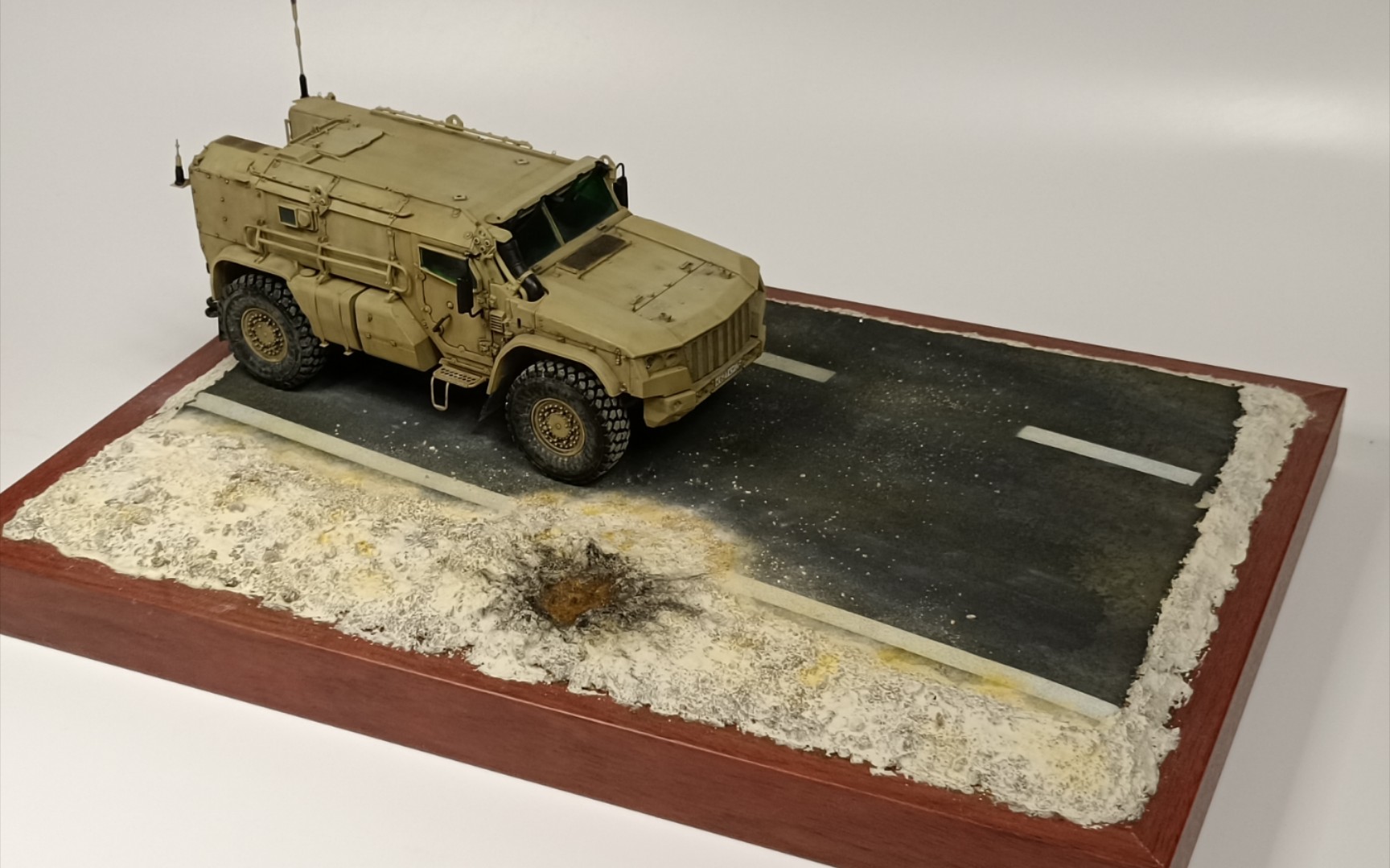 【模型场景制作】试着做一个中东公路小场景