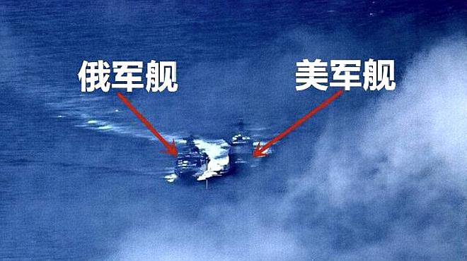 美舰在太平洋横行惯了?竟是不遵守安全规定导致两舰险相撞?