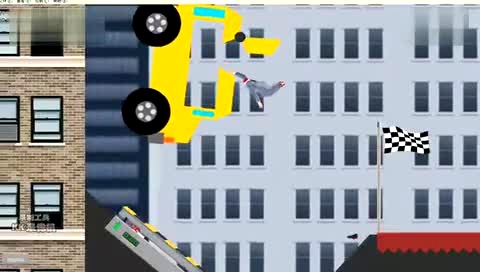 菜鸟解说--奇葩的游戏【死亡独轮车】