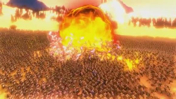 一颗核弹在40000万名士兵中间爆炸,会怎么样?