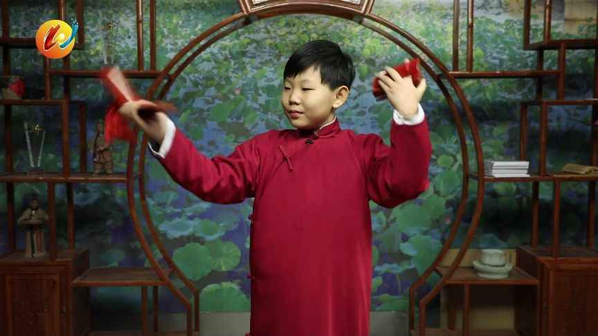 快板书,无棣小学生【正气歌】