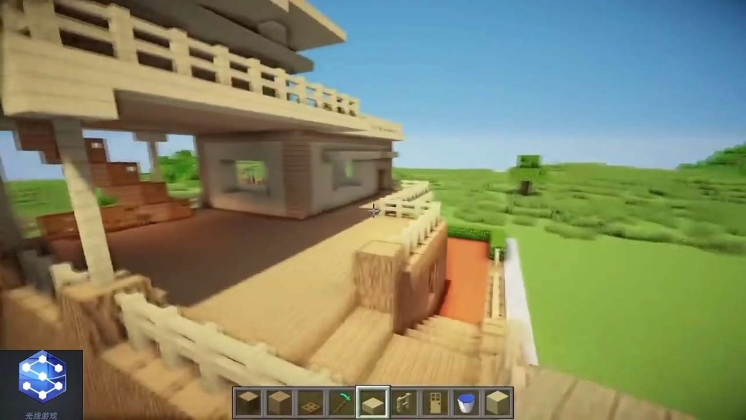 我的世界-木头房子