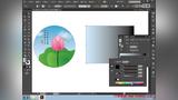AI教程11 案例之荷花Illustrator教程Illustrator CS6教程AI全套基础入门...