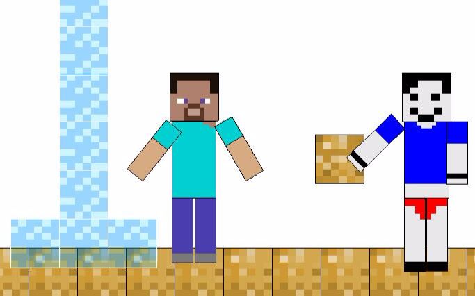 我的世界动画:游戏里的水VS现实里的水