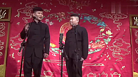 孟鹤堂说相声模仿动物,周九良都被逗笑了