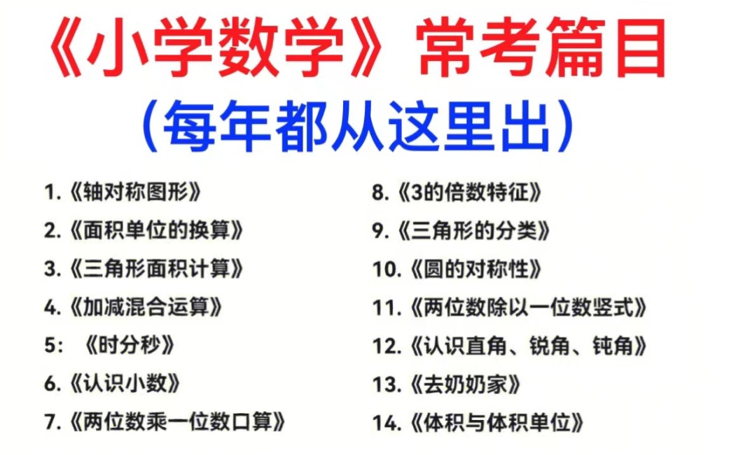 23教资面试,小学数学试讲逐字稿178篇,7天背完稳|上岸