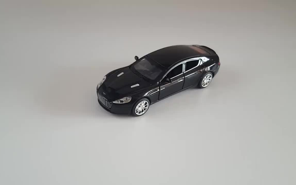 阿斯顿马丁跑车合金汽车模型仿真金属车模回力玩具车模型 阿斯顿...