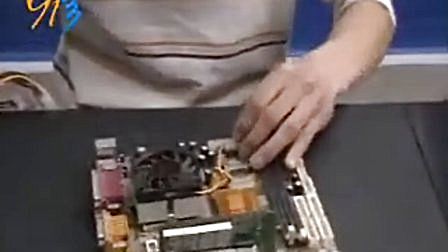 电脑维修视频教程---电源芯片维修实例 QQ:453100829