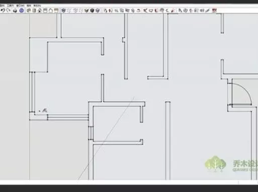006 sketchup 建模第一种方式