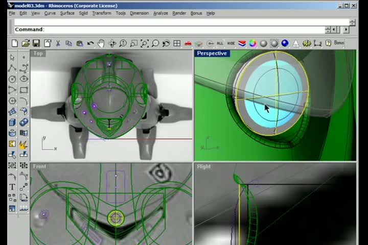 犀牛建模实例视频教程-标清