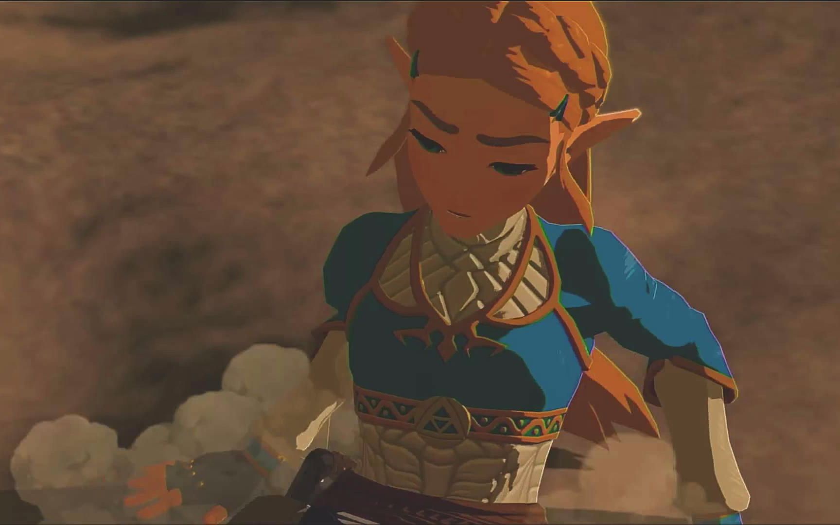 【塞尔达荒野之息】塞尔达勇救林克公主!