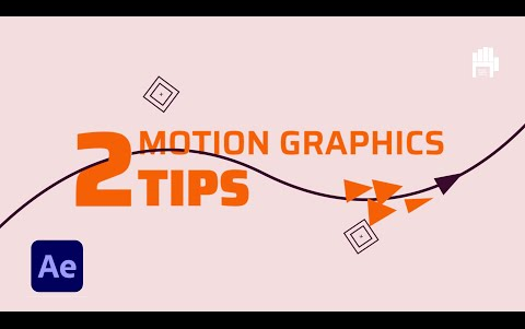 【AE教程|油管搬运|MG动画】After Effects 2 个令人惊叹的动态图形...