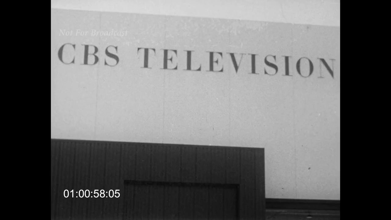 【没有字幕】好莱坞CBS电视城一游(1953年)【A tour of CBS ...