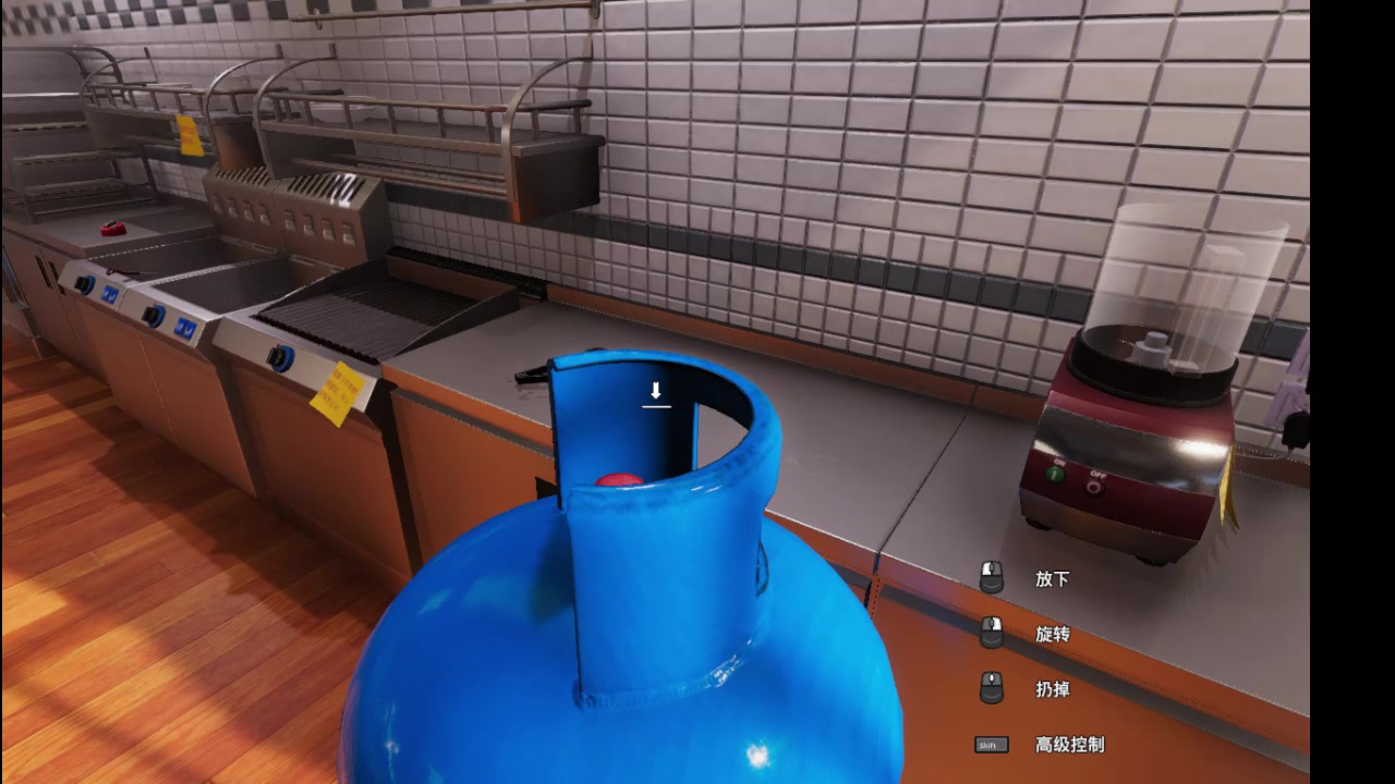 厨房模拟器 妈妈再也不用担心我不会做饭了 我直接吧厨房炸了