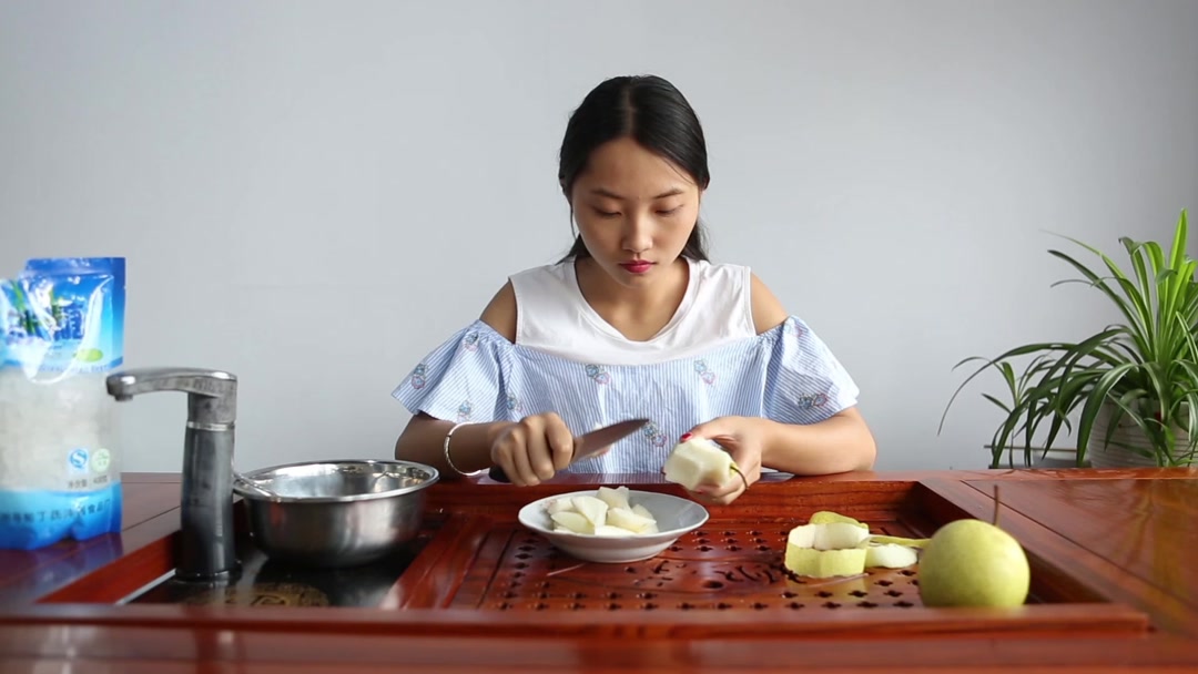 小时候的味道——冰糖梨水
