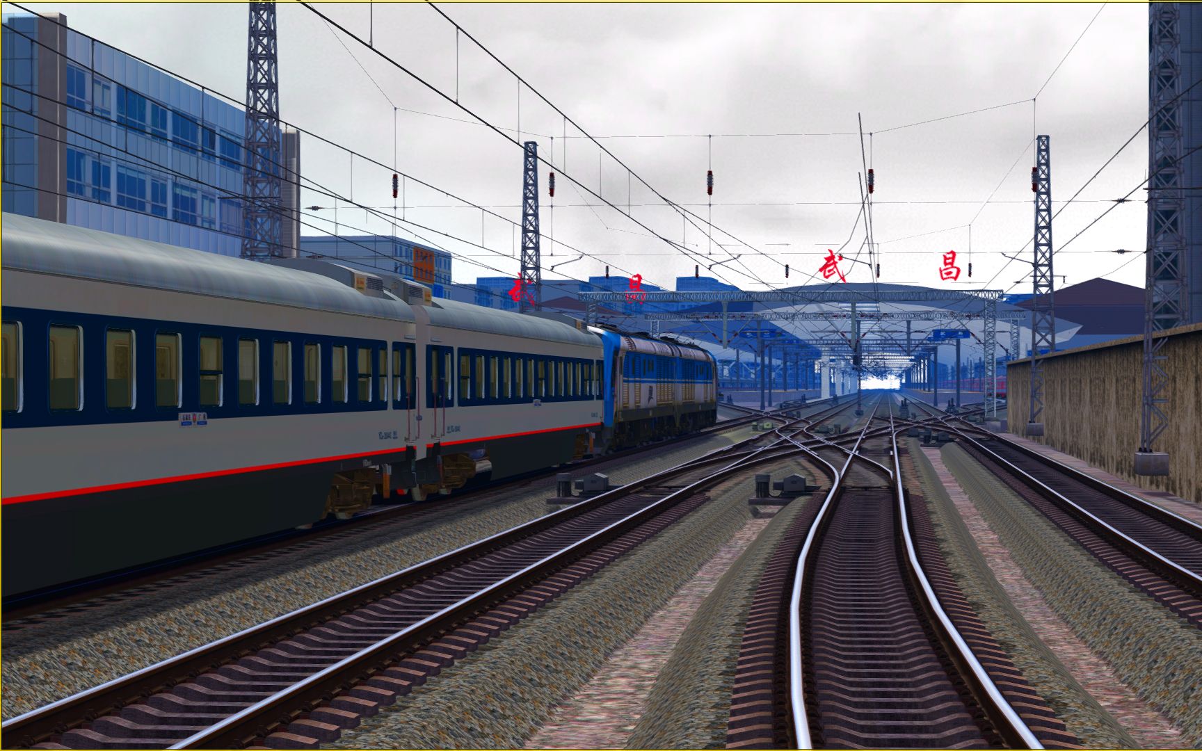 模拟火车行车实况|武襄直特Z6708/5襄阳-武昌|湖北网