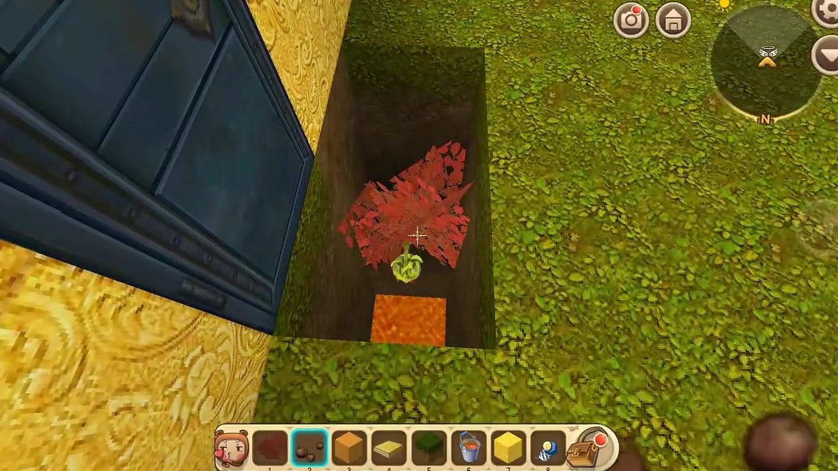 迷你世界:宁愿翻墙头也不走大门,简单陷阱门制作