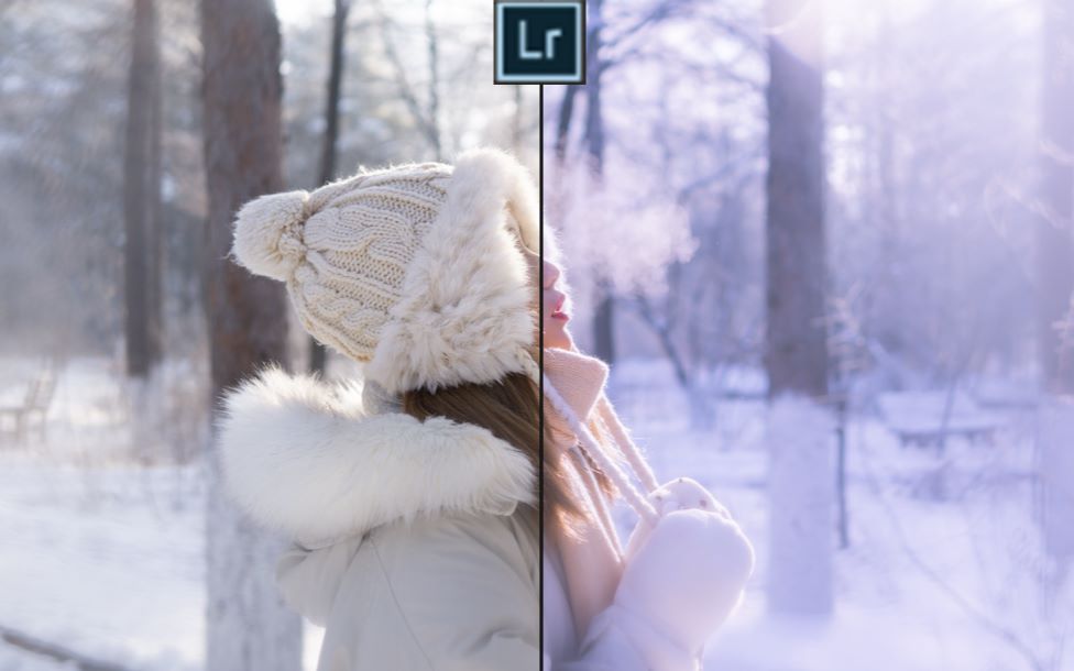 【Lr调色分享】教你如何用Lr调出冬季日系小清新人像照片