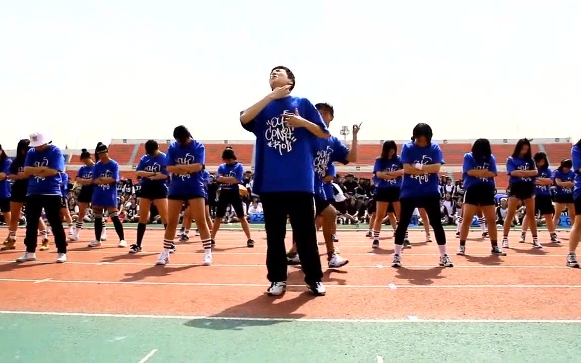 艺术高中学生运动会集体舞表演,燃炸了!