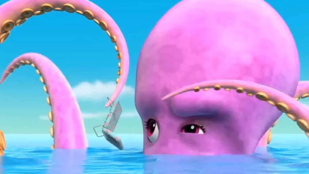 汪汪队立大功 可怕大章鱼袭击人 汪汪们集体化身救世界