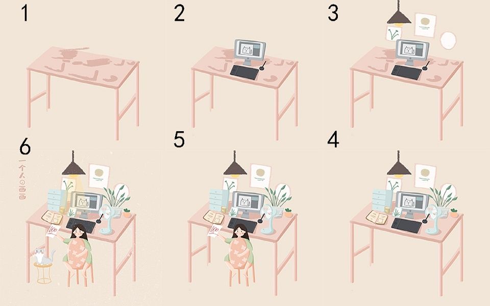 【零基础入门插画教程-11】插画师的日常工作状态,是你想象中的样子嘛.