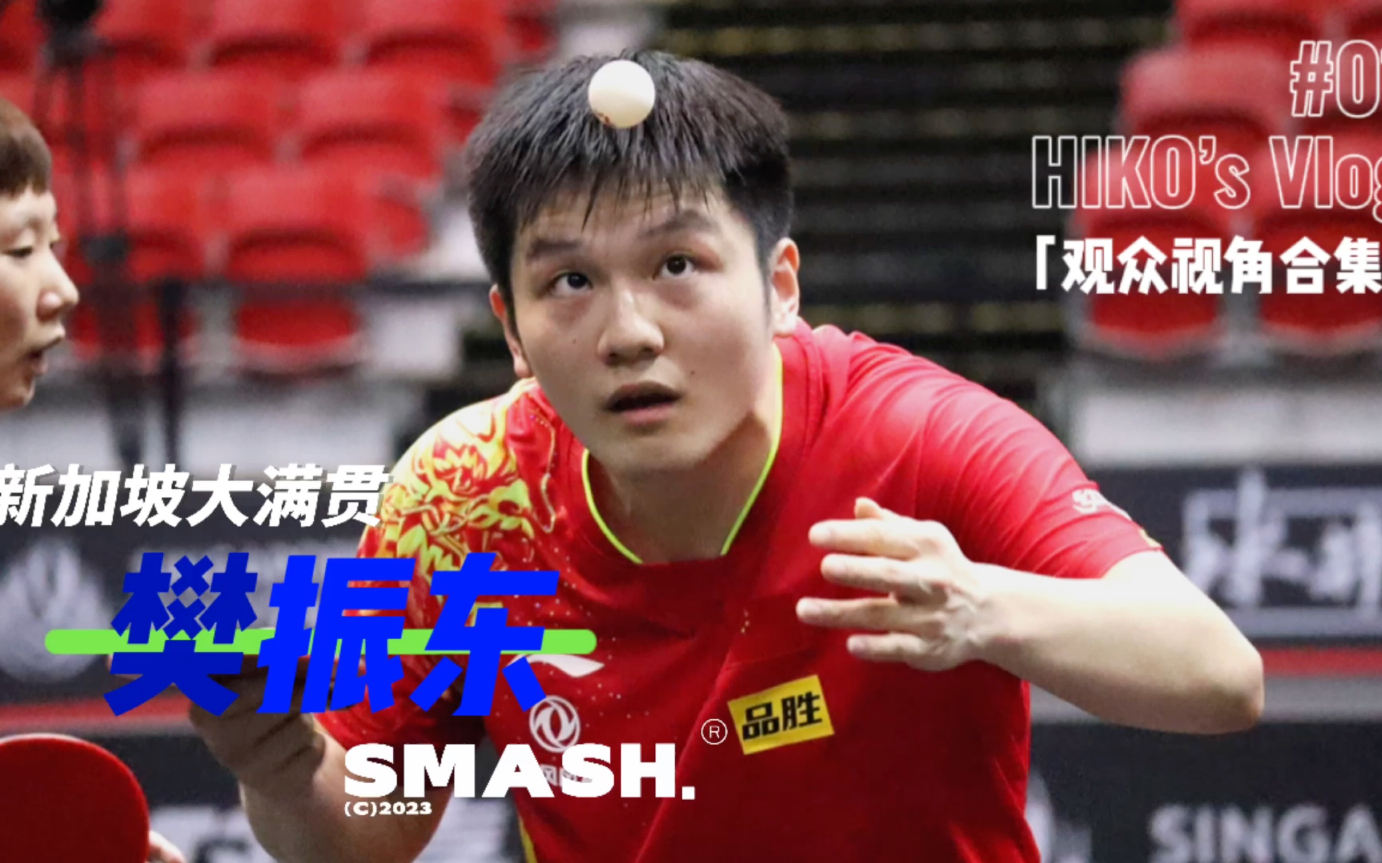 【樊振东】观众视角 WTT新加坡大满贯2023 Vlog