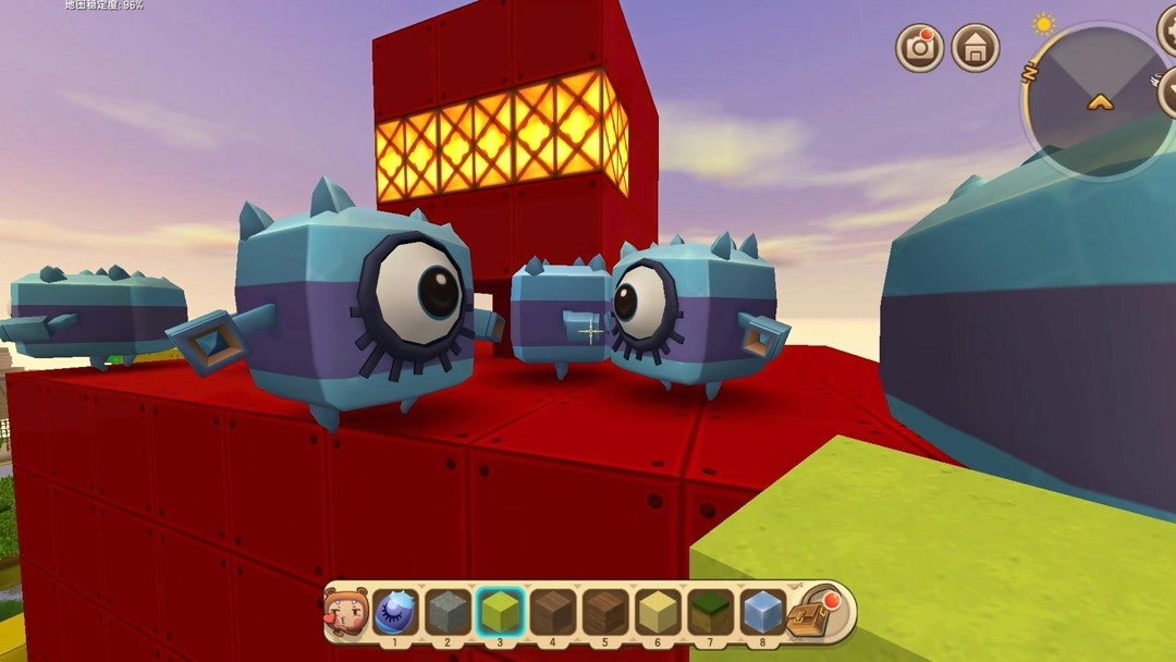 迷你世界:萌眼咚咚发明出战斗机器人