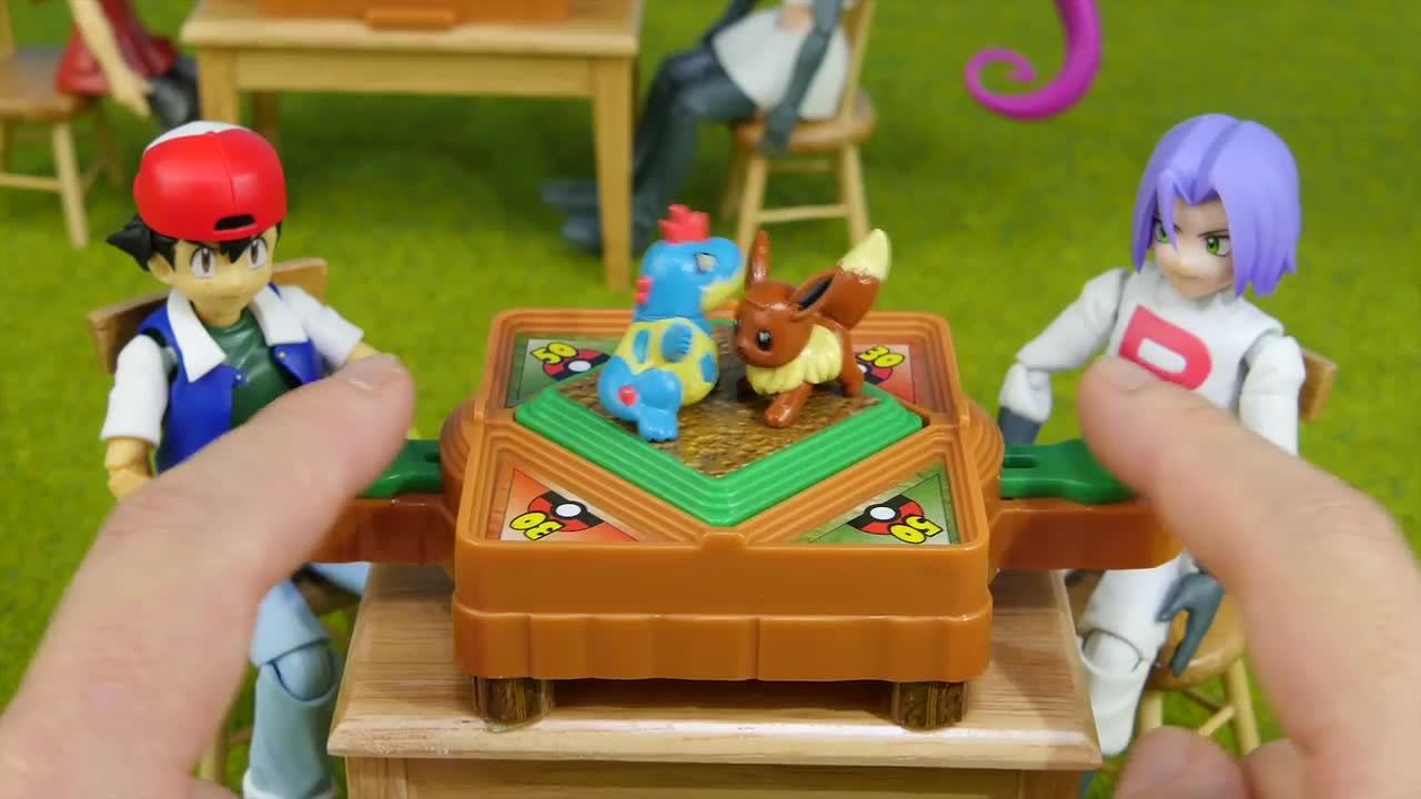 精灵宝可梦桌游,谁输谁赢的游戏!