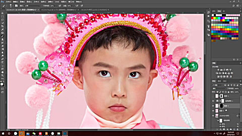 人像修图,教你如何用PS 修出最萌宝宝照