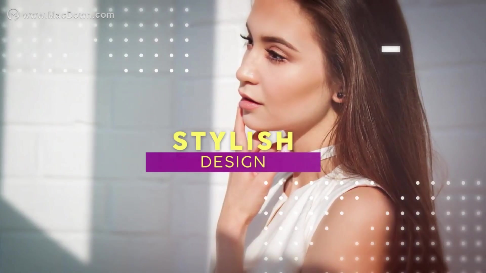 现代时尚活力的照片幻灯片AE模板