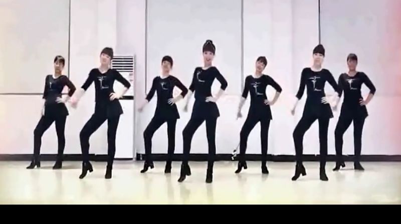 慢动作广场舞视频教学:c哩c哩舞蹈教学慢动作,一学就会了