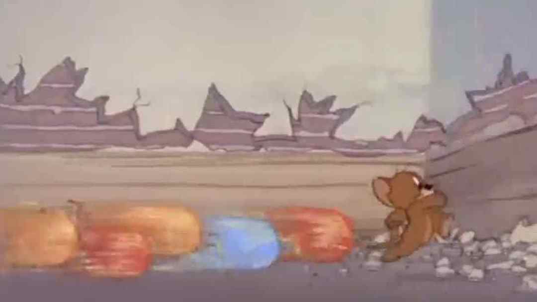 猫和老鼠之烟花追着老鼠跑