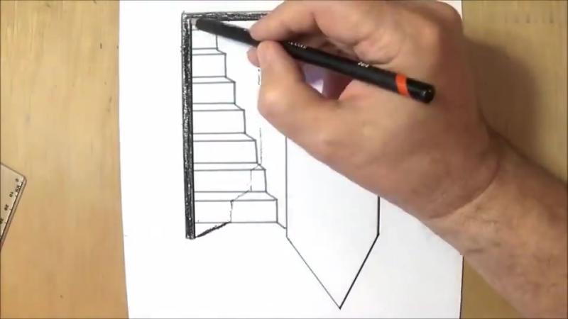 3D立体画教程-门的幻觉