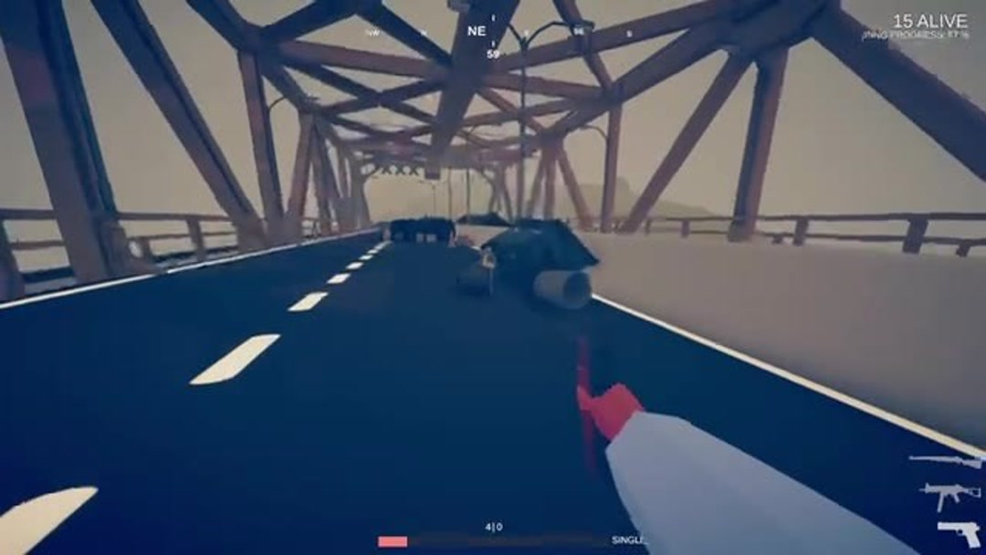 【孤狼】全面吃鸡模拟器试玩 这是我玩过的最魔性的吃鸡游戏!